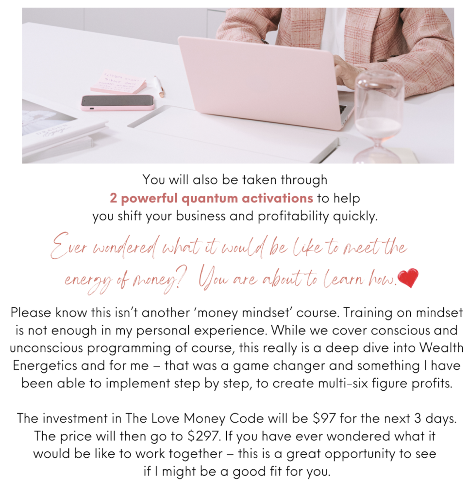Money Love Code – Kylie Welsh